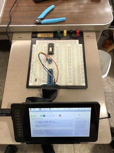Reading Temperature Data From A MCP9808 Using A Raspberry Pi Maker