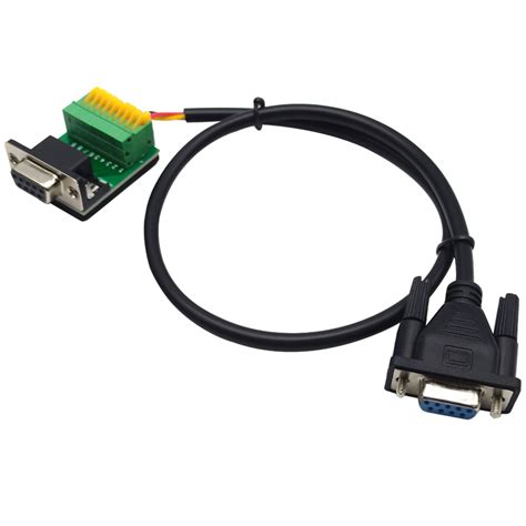 Z Tek力特usb转rs232串口线9针转端子公母头转9孔交叉线usb转串口线15针可自定义线序支持地磅电子秤光端机虎窝淘