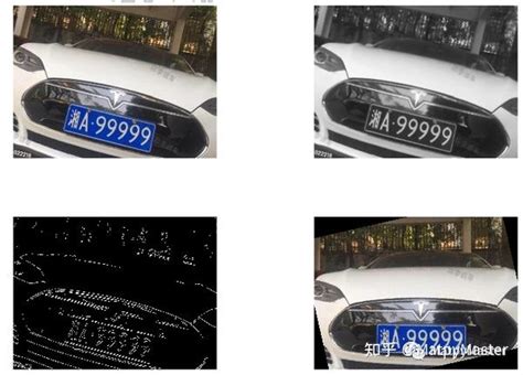 Matlab图像处理——基于hough和radon实现倾斜车牌校正 知乎