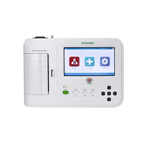 Sy C036a Potable Spirometer Lung Function Test Machine Patient Diagnostic Spirometry Device