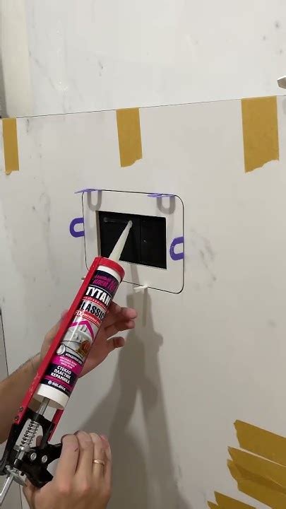 Кнопка инсталляции из керамогранита плиточник плитка Interiordesign Tiling плиточникспб