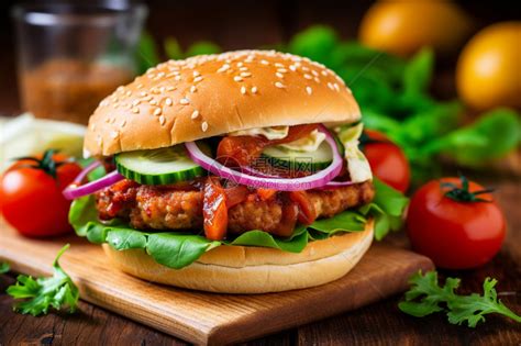 汉堡包高清图片下载 正版图片600391235 摄图网
