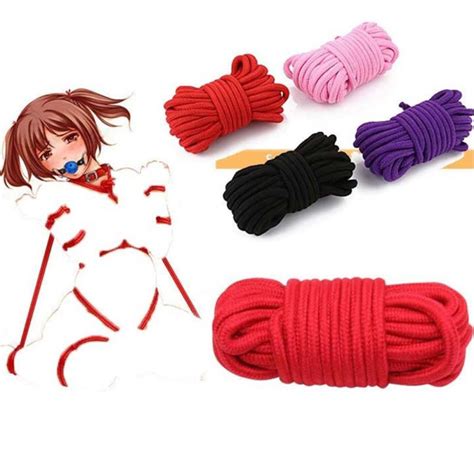 5m Bdsm Fetish Rope Sex Toys Provocative Alternative Supplies Cotton Tied Ropes Bondage