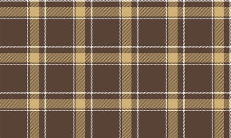 원활한 격자 무늬 패턴 갈색 노란색 흰색 옷 스커트 및 바지를 디자인하는 데 적합하며 동시에 고전적이고 현대적인 스타일을 만드는 벡터 일러스트 레이 션입니다 갈색에 대한