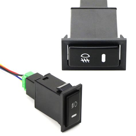 Factory Style 4 Pole 12v Push Button Switch W Led Indicator Light For —