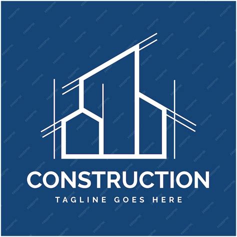 Premium Vector Home Construction Logo Design Icon