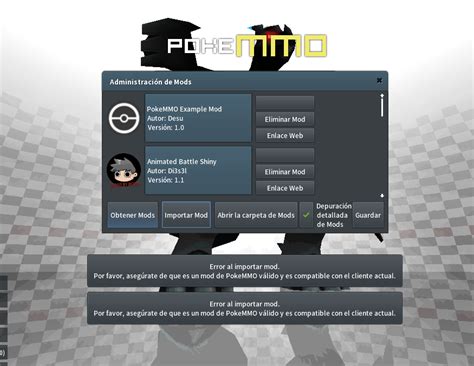 [mod] Moemon Enhanced Client Customization Pokemmo