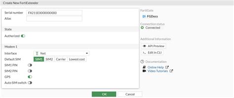 Adding A Fortiextender Fortigate Fortios 7 0 15 Fortinet Document Library