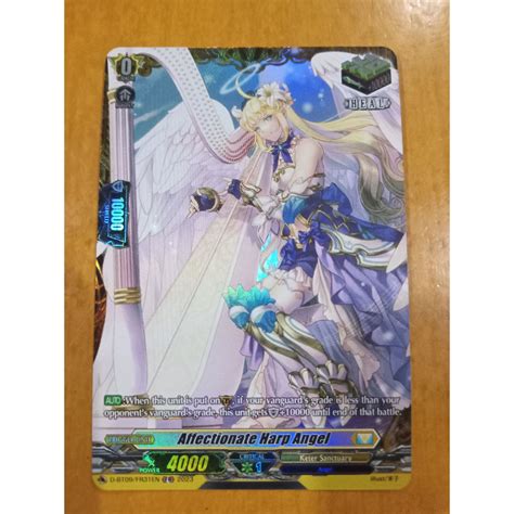 Cfv Fr Affectionate Harp Angel D Bt09 Frame Rare Cardfight Vanguard