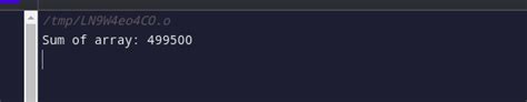Multithreaded For Loop In C