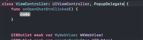 Ios Uikit Protocol Delegate Pattern