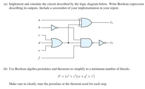 [solved] a implement and simulate the circuit de solutioninn