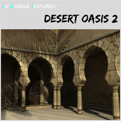 Desert Oasis 2 3d Model 60 Fbx Free3d