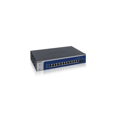 Netgear 12 Port 10 Gigabit Multi Gigabit Ethernet Smart Managed Plus Switch 2 X 10g Sfp