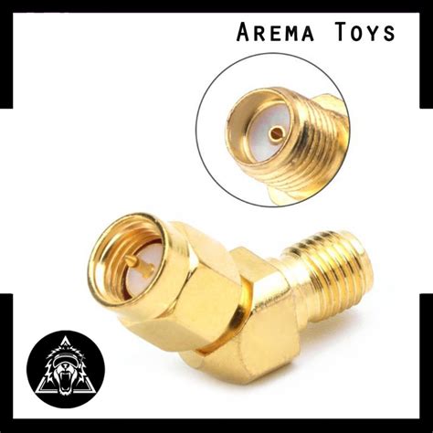 Jual Konektor Adapter Antenna Sma Male To Sma Female Derajat Rpsma Shopee Indonesia