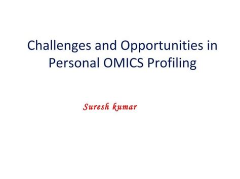 Genomics Transcriptomics Proteomics Metabolomics Basic Concepts