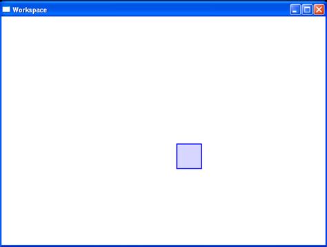 Translatetransform X 50 Y 50 Rendertransform Windows
