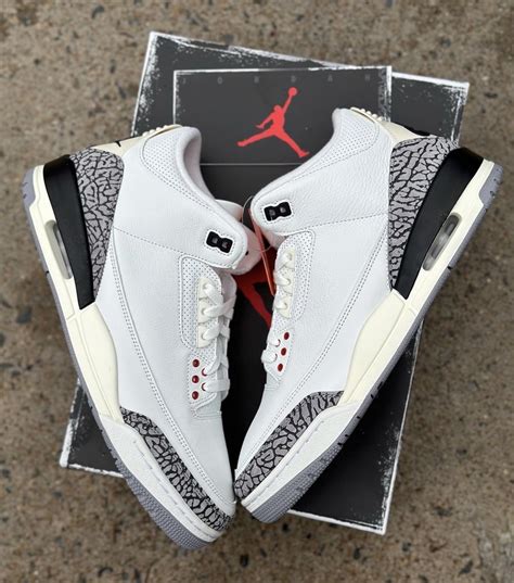 Jordan 3 White Cement