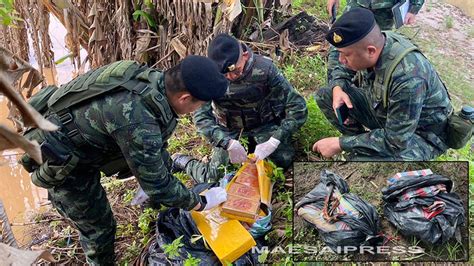 မယ်ဆိုင်တွင် မူးယစ်အဖွဲ့နှင့်ထိုင်းစစ်တပ် ပစ်ခတ်မှုဖြစ်၊ ဘိန်းဖြူကီလို ၁၀၀ ကျော် သိမ်းဆည်းရမိ