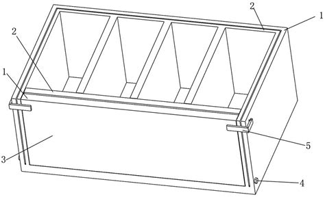 一种mwt激光打孔电池片下料盒的制作方法