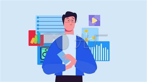 Mgmg动画mg模板科技mg数据插画卡通ae模板下载编号9486231ae模板光厂vj师网