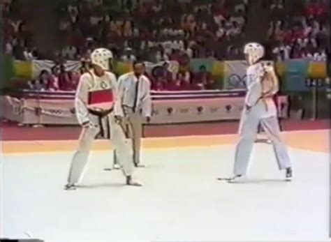 Kwon Tae Ho Korea Vs Juan Moreno Usa At The 1988 Olympic Games