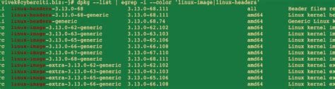 Debian Ubuntu Linux Delete Old Kernel Images Command Nixcraft