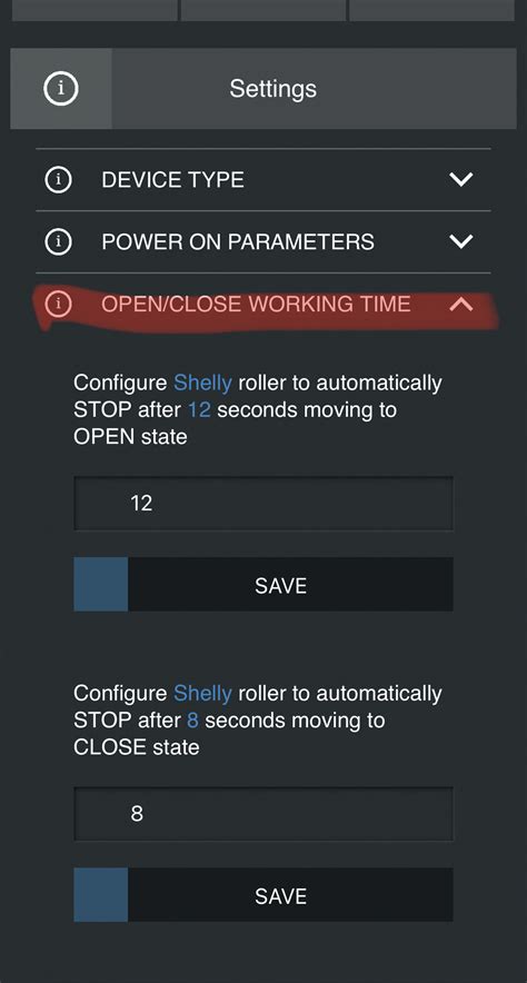 Manuel Change The Open Closing Time Issue Mongoose Os Apps Shelly Homekit GitHub