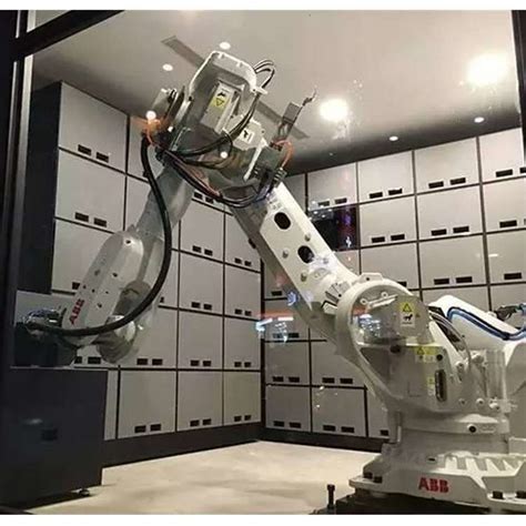 Abb 6 Axis Robotic Arm Irb 6700 155 2 85 With Cngbs Customized Purifier For Palletizing Robot