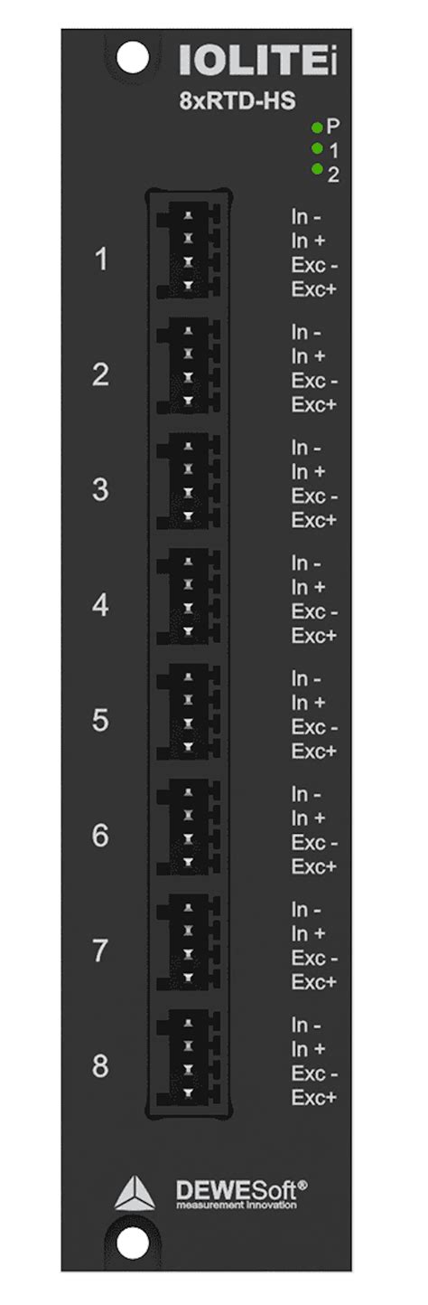 New Isolated High Speed Iolitei 8xrtd Hs Module Dewesoft