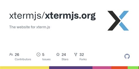 Github Xtermjs The Website For Xtermjs