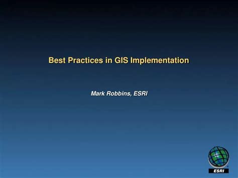 Ppt Best Practices In Gis Implementation Powerpoint Presentation Free Download Id 1292152