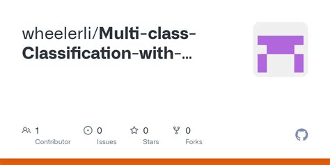 Github Wheelerlimulti Class Classification With Lstm And Pre Trained Embedding