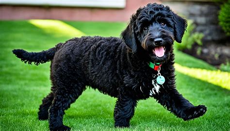 Black Mini Labradoodle