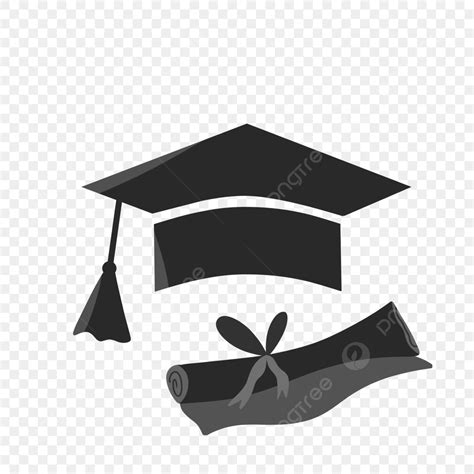 Siluetas De Gorras De Graduación O Sombrero Png Dibujos Siluetas