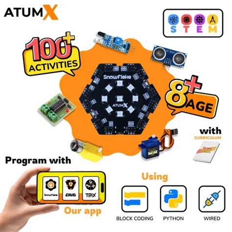 Snowflake Arduino Like Microcontroller Development Board For Diy Stem