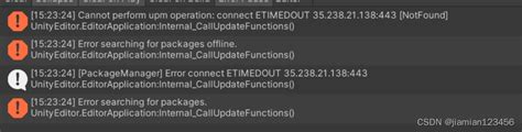 cannot perform upm operation connect etimedout 35 238 21 138 443