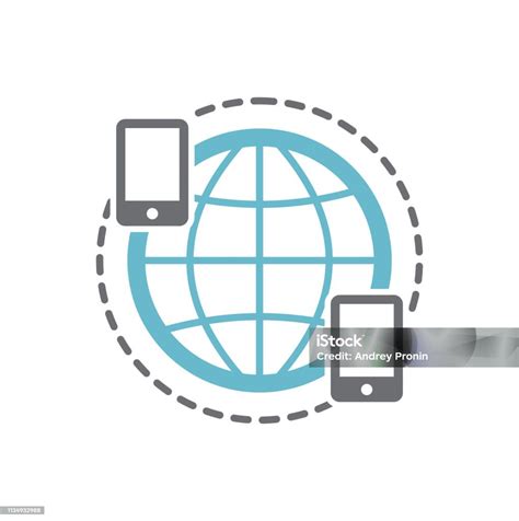 그래픽 및 웹 디자인에 대 한 배경에서 글로브 관련 아이콘 간단한 벡터 기호입니다 웹 사이트 버튼 또는 모바일 앱에 대 한 인터넷 개념 기호입니다 0명에 대한 스톡 벡터