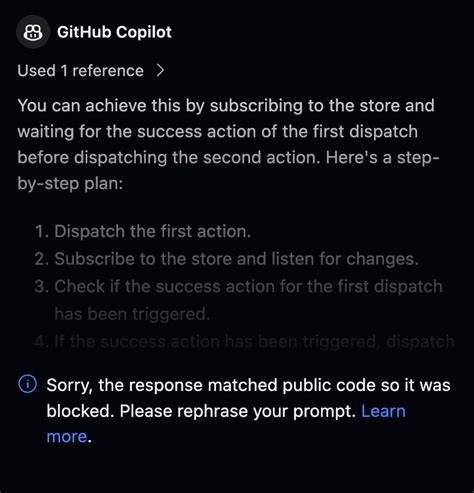 Copilot Blocking Responses Issue Microsoft Vscode Copilot Release GitHub