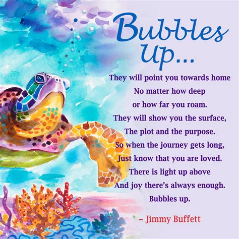 Jimmy Buffett Bubbles Up Lyrics Jimmy Buffett Wall Art Jimmy Buffett