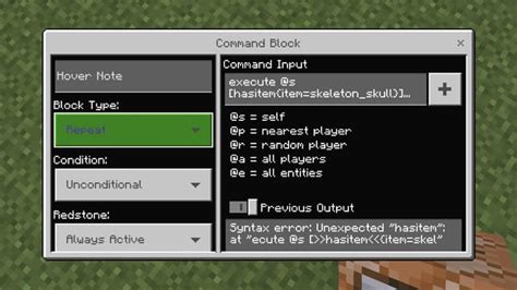 Minecraft Commands List