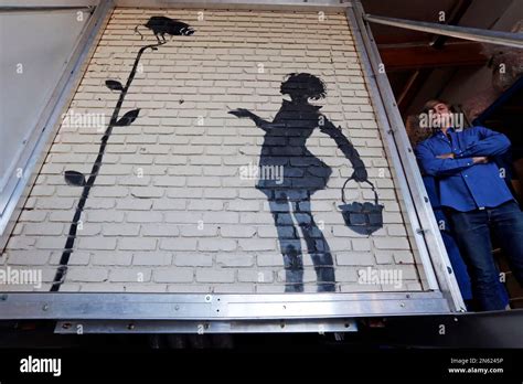 Banksy Flower Girl