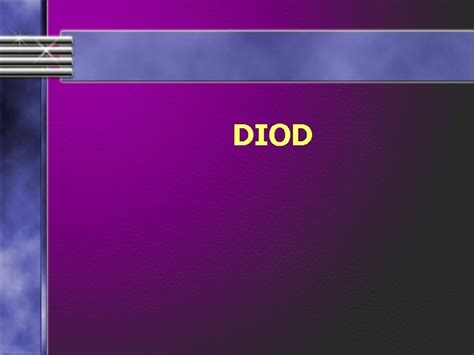 Diod Pengenalan 1 Komponen Yang Terhasil Dari Bahan