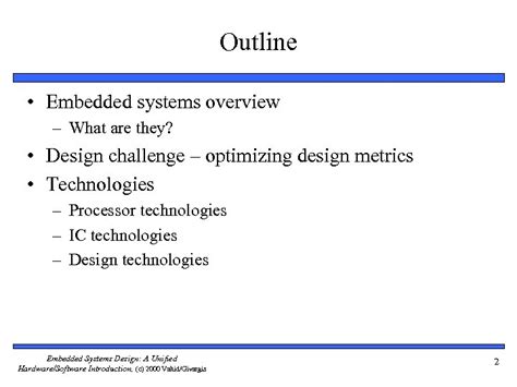 embedded systems design a unified hardware software introduction chapter