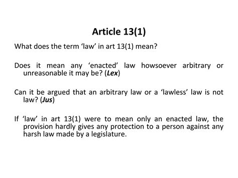 Art 13 Rights To Property Ppt