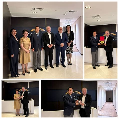 We Were Honored Today To Receive A Highly Ranked Delegation From China