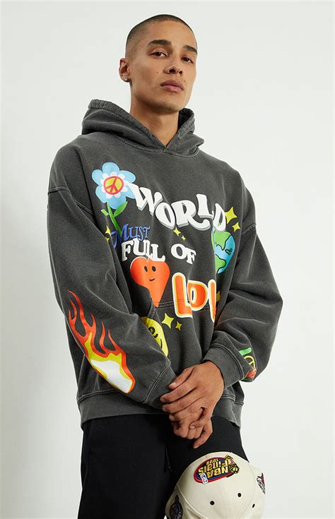 Pacsun World Of Love Hoodie Pacsun