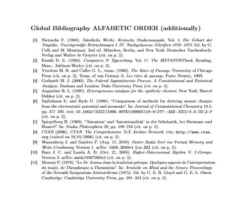Biblatex Additional Bibliography In Alphabetical Order With Sorting None TeX LaTeX Stack