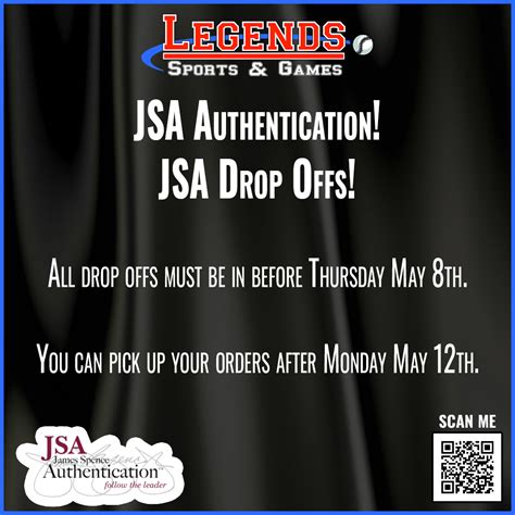 Legends Were Excited To Announce That Jsa James Spence