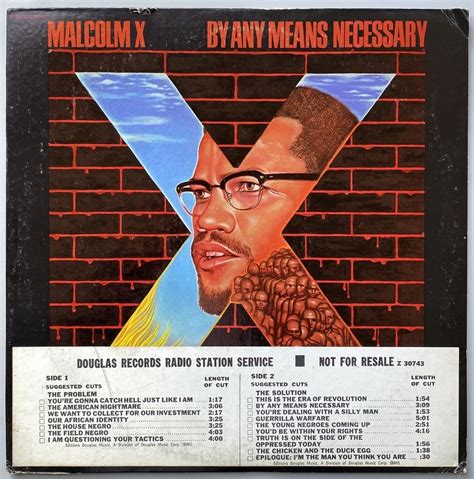 Malcolm X By Any Means Necessary Lp